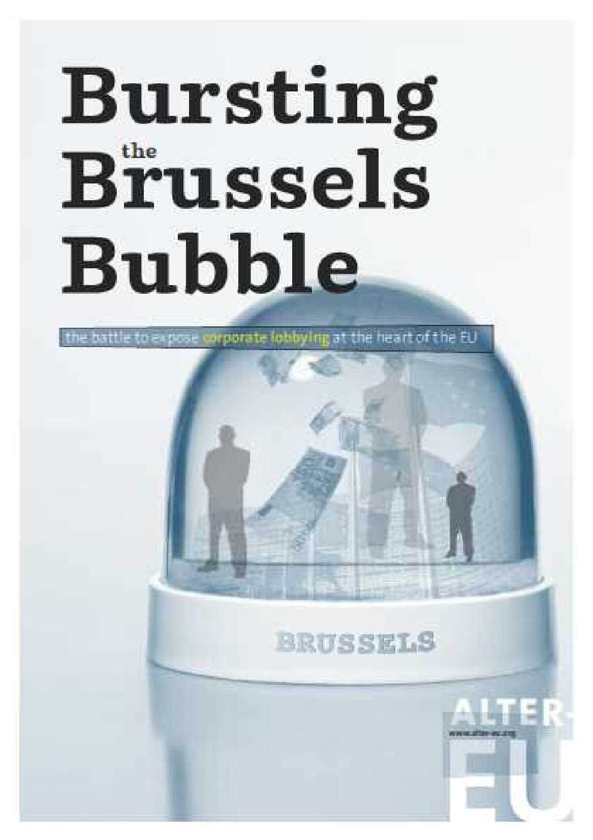 Bursting the Brussels Bubble – New book sets out demands for greater ...