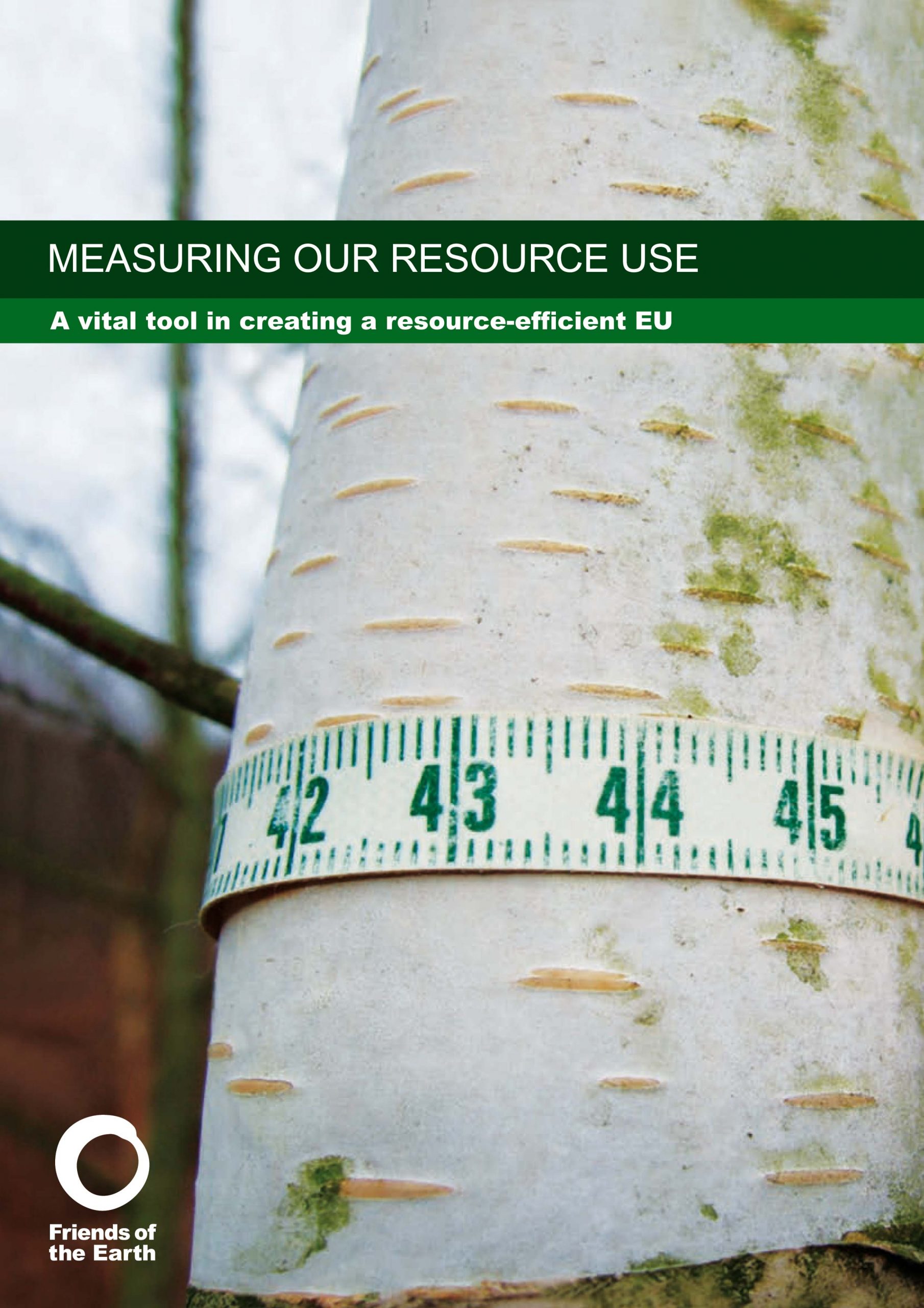 Measuring our resource use - a vital tool in creating a resource ...