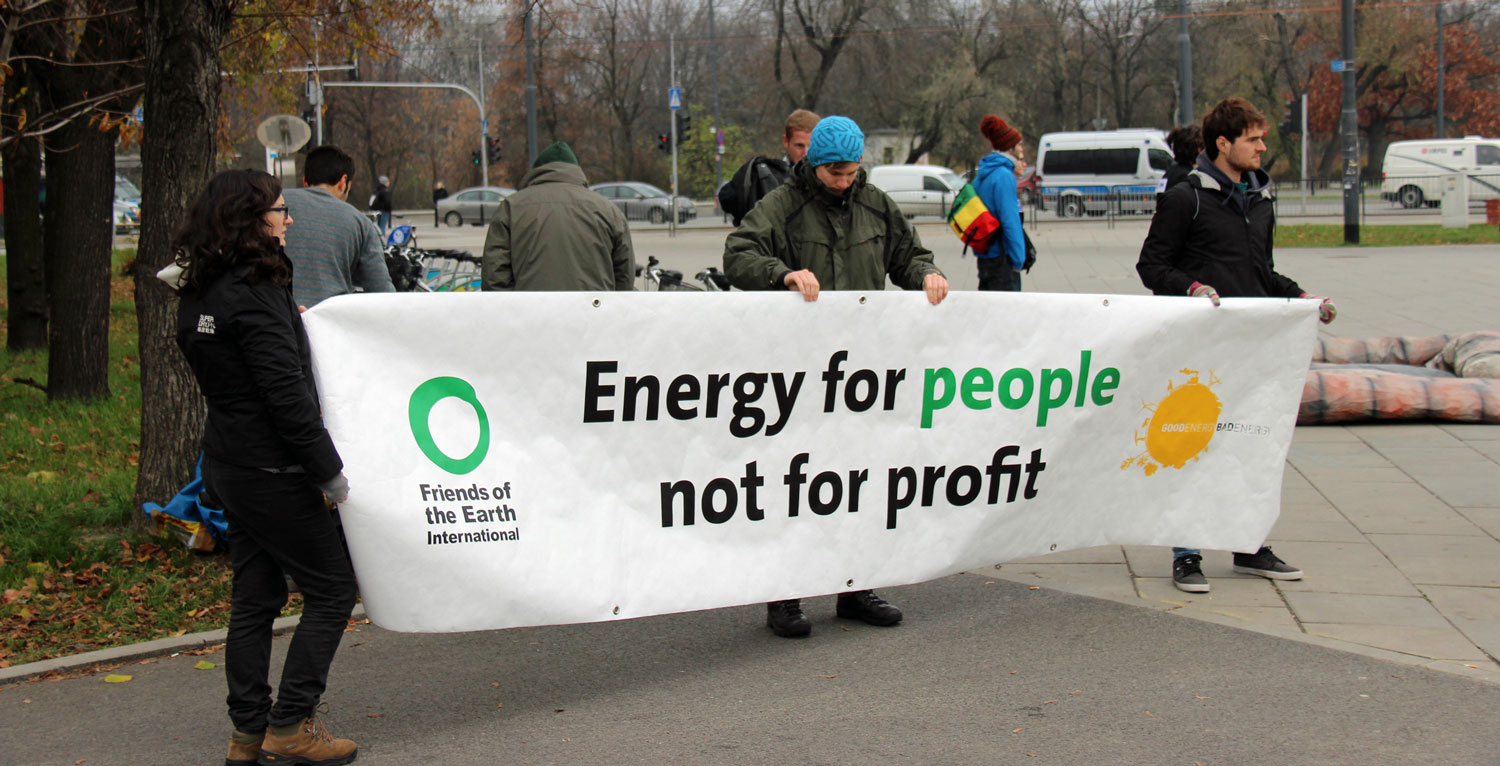Warsaw must respond to planetary emergency - Friends of the Earth Europe